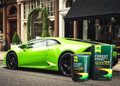 China Yellowing Resistant Car Body Repair Paint Car Refinish Paint Anti Corrosion ISO14001 for sale