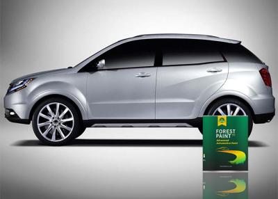 China Silver Touch Up Paint For Car , Clear Coat Paint Protection Yellowing Resistant ISO19001 for sale