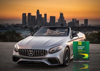 China Bright White Silver Automotive Clear Coat Uv Protection For Sculpture Industries for sale