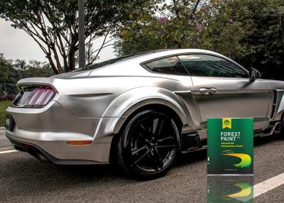 China Blue Shining Silver Metallic Car Spray Paint High Gloss Enamel Paint for sale