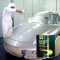 China Silver Color Acrylic Liquid Gloss Car Paint For Car With 1L Or 4L Cans for sale