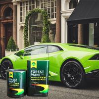 China 2K Automotive Clear Coat Uv Protection All Kinds Of Colors For Car Repair Paint for sale