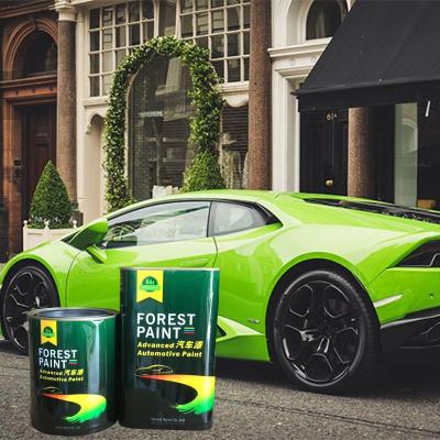 China 2K Automotive Clear Coat Uv Protection All Kinds Of Colors For Car Repair Paint for sale