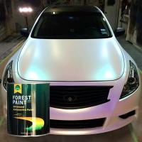 China High Gloss Pearl White Color Car Paint Pigment Solvent 10 minutes for sale