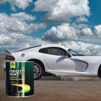 China 1L Tin Gloss Pearl White Car Paint High Coverage Paint protection for sale