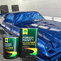 China Silver Auto Resinish Paint High Gloss Solid Car Refinish Shine for sale