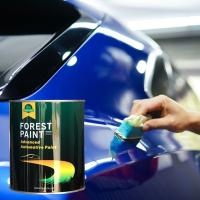 China Free Samples Fast Delivery High Gloss Metallic Blue Car Paint FPCP-223162 for sale
