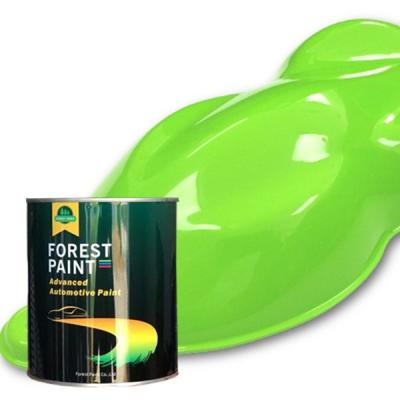 China High Gloss Green Single Stage Acrylic Enamel Gallon Paint Kit-FP2203191 for sale