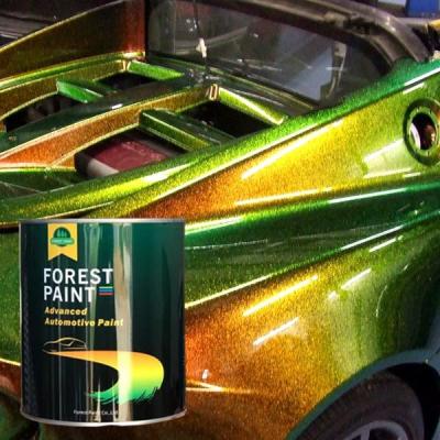 China Acrylic Resin 1K Metallic Car Spray Paint Auto Paint Restoration ISO14001 Standard for sale