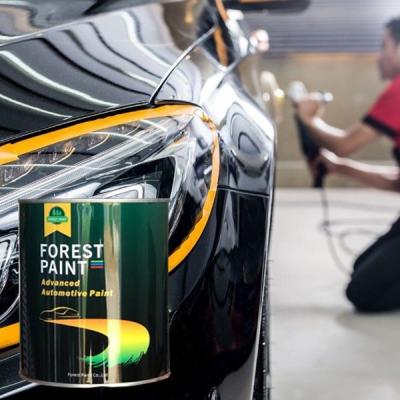 China Super-Fast Gloss Pearl White Car Paint 1K Pearl Colors Car Paint for sale