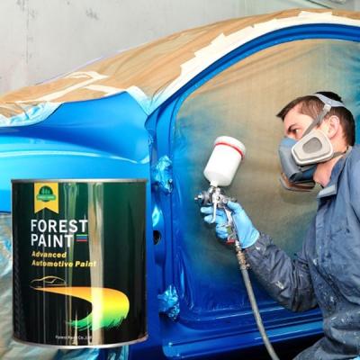 China 1k/2k Acrylic Automotive Color Match Paint Protection Long Lasting for sale