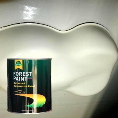 China High Gloss Pure White Acrylic Enamel Car Auto Paint Low Price for sale