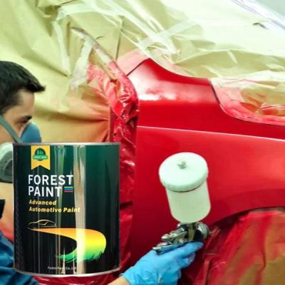 China Professional Manufacturer High Gloss Automotive Refinish Paint Repair 1K 2K Car Auto Paint for sale
