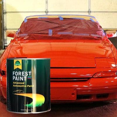 China Good Gloss 1k 2k Automotive Refinish Matte Autobody Repair Coat Car Paint for sale
