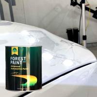 China High Gloss 1k Basecoat Car Paint, Yellow Green Car Paint Colors for sale