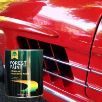 China High Gloss 1k Basecoat Car Paint, Yellow Green Car Paint Colors for sale
