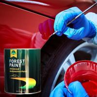 China 2k Solid Color Paint Standard Blue High Gloss Excellent Weather Resistance Finish Paint for sale