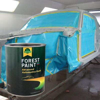 China High Coverage Base Coating Silver 1k Automotive Paint Good Weather Resistance for sale