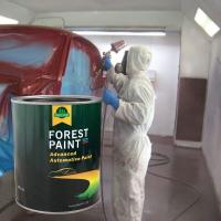 China High Coverage Base Coating Silver 1k Automotive Paint Good Weather Resistance for sale