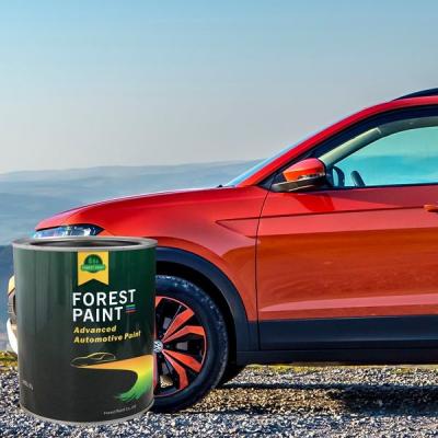 China Auto Solvent Based 1K Acrylic Car Paint To Clearcoat for sale