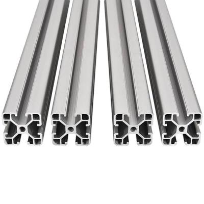 China 2525 T Slot Aluminium Profile Bending Extruded Profiles Precision Components Services for sale