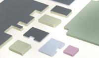 China Flexible Soft Thermal Pad Thermal Conductive Silicone Pad ISO for sale