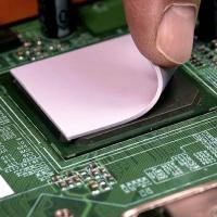 China Flexible Soft Thermal Pad Thermal Conductive Silicone Pad ISO for sale