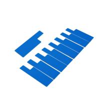 China ODM Insulation Silicone Thermal Pad Customized Heat Conductive Rubber Pad for sale