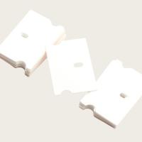 China High Breakdown Voltage/ High Resistance Ceramic Heat Sink With 0.3-08Um Surface Roughness for sale