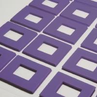 China Thermally Conductive Grey High Temperature Silicone Rubber Pad With 0.3mm To 15mm Samples Available for sale