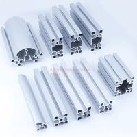 China Sandblasted Finish Aluminum Extrusion Profiles Customized Size Free Samples Architectural Industrial Use for sale