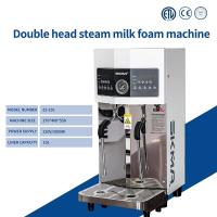 China Fully Automatic Control Panel Double Steam Milk Foaming Machine For Coffee Shop for sale