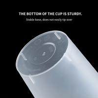 China Thick Hard 16oz 24oz Plastic Drink Cups Single Wall For Bubble Tea Smoothies for sale