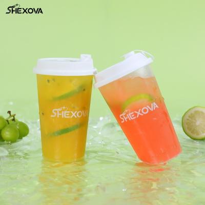 China Custom Printed Dull Polish PP Plastic Cup 7oz 200ml Injection Molded for Cold Beverage for sale