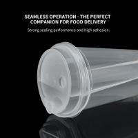 China Recyclable Food Grade PP Plastic Cups 360ml 500ml 600ml 700ml Cold Hot Drinks for sale