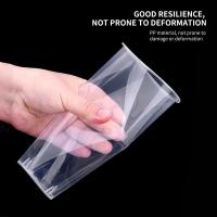 China Recyclable Food Grade PP Plastic Cups 360ml 500ml 600ml 700ml Cold Hot Drinks for sale