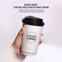 China Eco-Friendly Disposable Craft Paper Cup 8oz 12oz 16oz 22oz for Coffee Bubble Tea Bulk Takeaway for sale