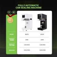 China Fully Automatic Can Sealing Machine 25 Cans Per Minute 110V 220V for PET Cans for sale