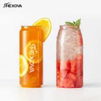China Non Toxic Plastic Pet Beverage Cans With Temperature Resistance for sale