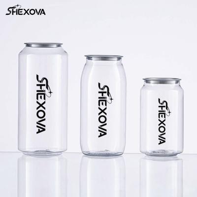 China Food Grade PET Bottle 250ml 330ml 500ml with Custom Logo BPA Free for sale