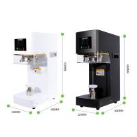 China Easy Operate Automatic Pet Can Sealing Machine Packaging Bubble Tea Juice Can Bottle for sale