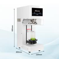 China Full Automatic PET Can Sealing Machine 55mm 110V 220V for Aluminum Plastic Cans for sale