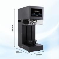 China CE Non Rotating Automatic Can Sealer Machine For PET Bottle Can With Touch Screen for sale