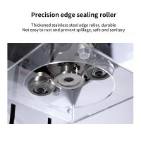 China Stainless Steel Can Sealing Machine 220V 165W for Beverage Juice Coffee 200-650ml for sale