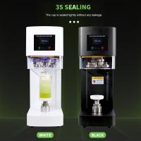 China 110V 220V Rotary Can Sealer Machine for PET Cans 55-57mm Diameter Beverage Shop for sale