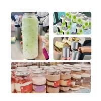 China Customizable Logo Transparent Plastic Can For Juice Soda Bottle Pull Ring Lid for sale