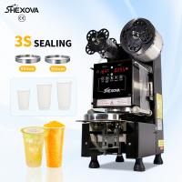 China Automatic Cup Sealing Machine 110V 220V 360W for Beverage Food Packaging for sale