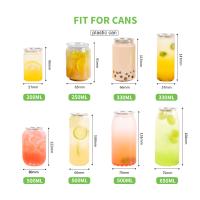 China Fully Automatic Non-Rotating Can Sealing Machine 400 Cans Per Hour for Beverage Plastic Cans 220V for sale