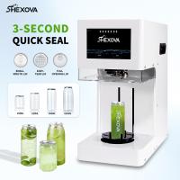 China Self-Adjusting 110V 220V Pop Can Sealing Machine 260W for Beverage Shops for sale
