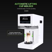 China Fully Automatic Non Rotating No Base Pet Can Sealing Machine 55mm 260W Custom Screen for sale